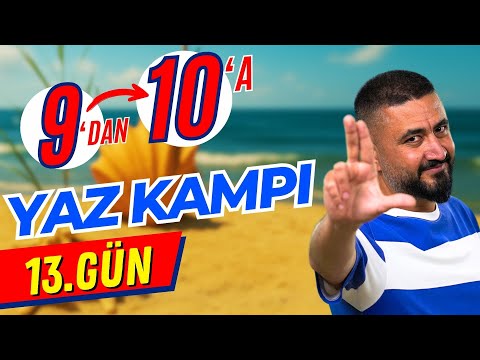 9 DAN 10 A YAZ KAMPI 13.GÜN | 4.TEMA Geometrik Şekiller 2 | Yeni Maarif Modeli | Rehber Matematik