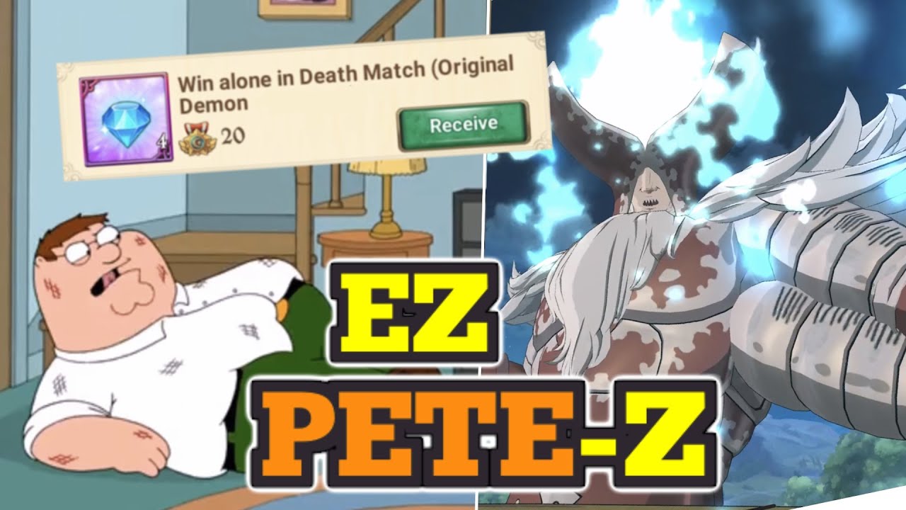 Defeat PETER GRIFFIN for 4💎! Original Demon SOLO MISSION is a PUSHOVER ...