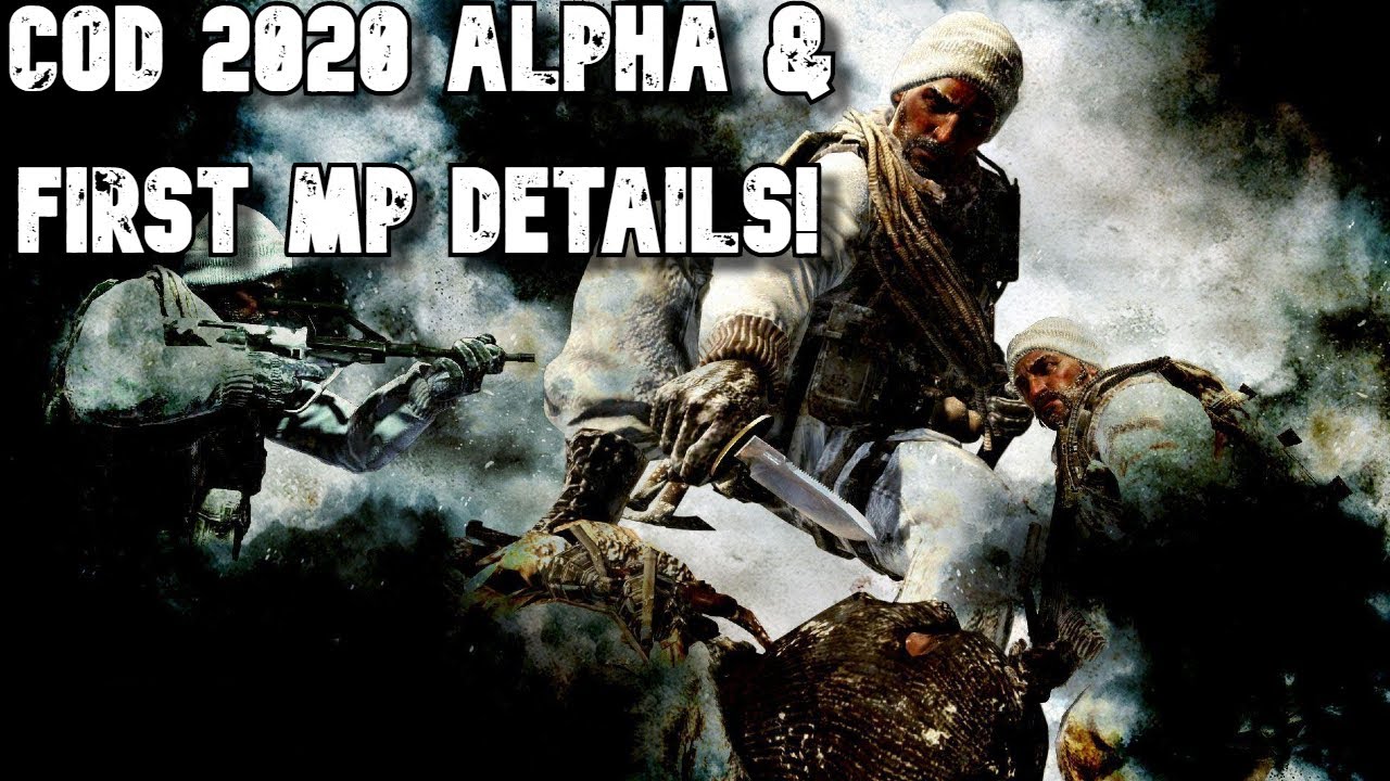 Call of Duty 2020 Alpha Named & New Multiplayer Leaks Including Weapons ...