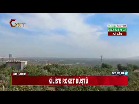 Kilis'e Roket Düştü