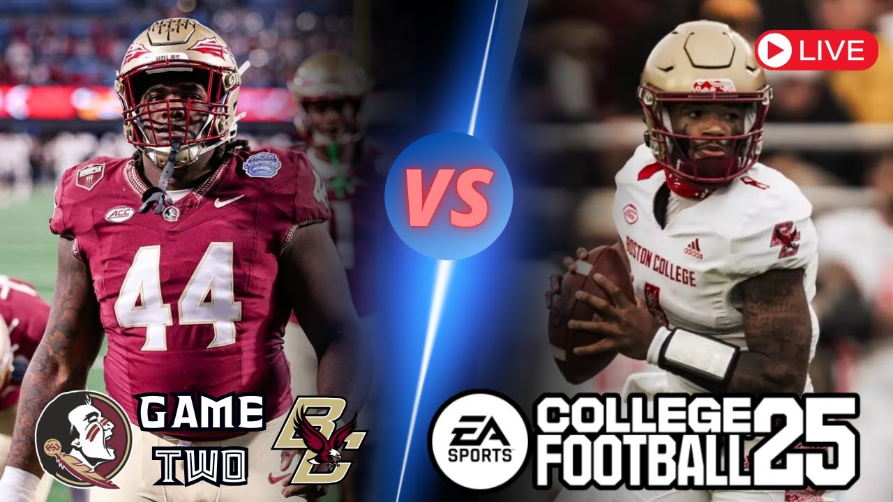 🎮 FSU vs Boston College: Game 2, 2024 Season | EA CFB '25 | Seminoles ...