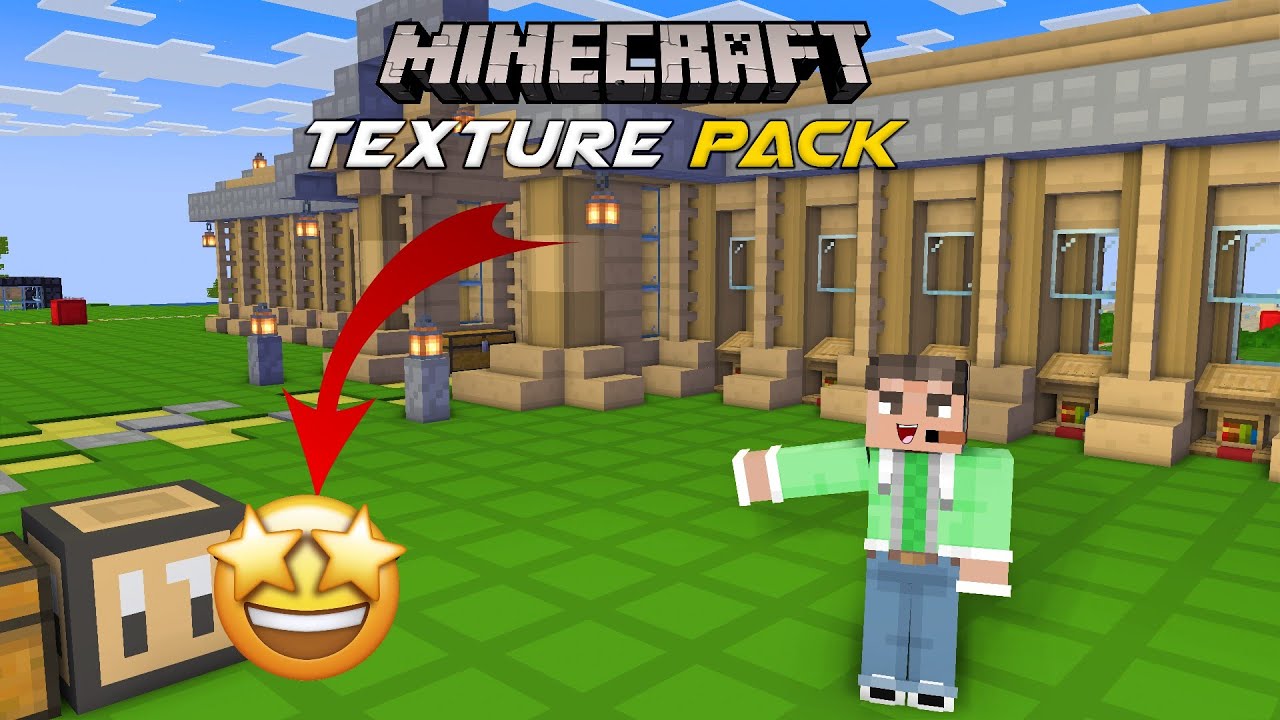 Minecraft Super Texture Pack | Minecraft In Telugu | GMK GAMER - YouTube