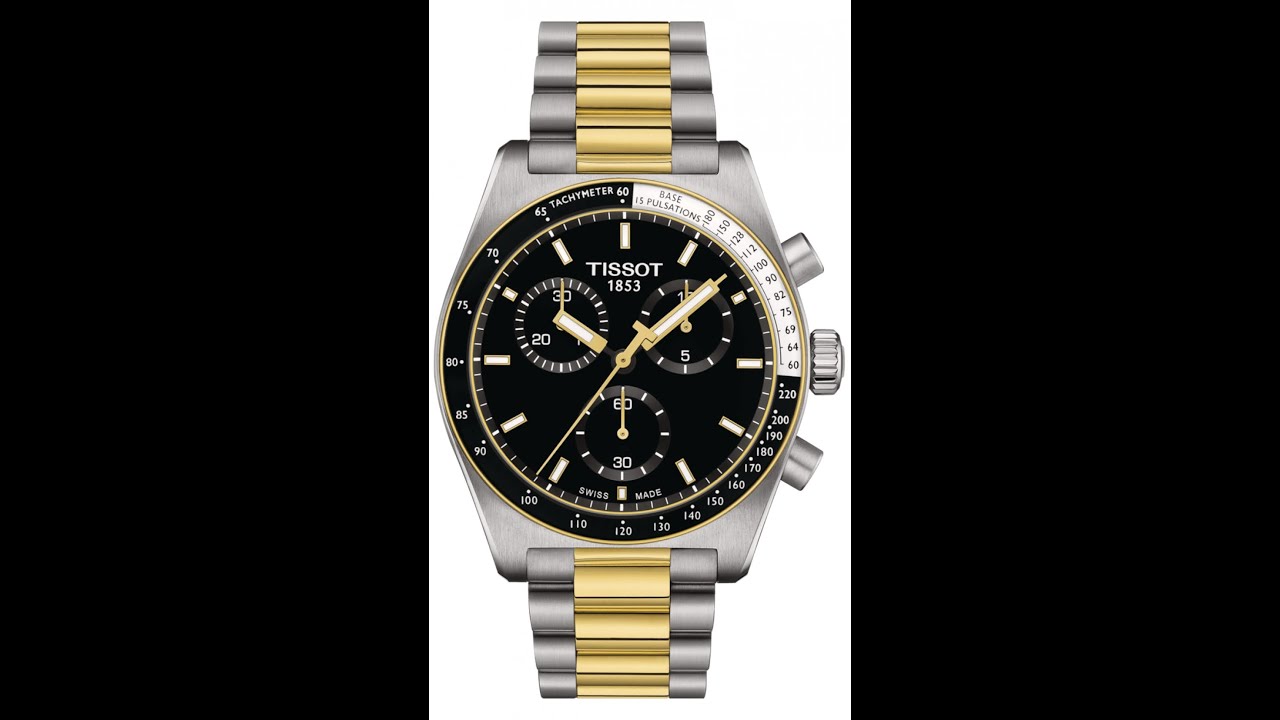Tissot PR516 Chronograph Karóra T149.417.22.051.00 - YouTube