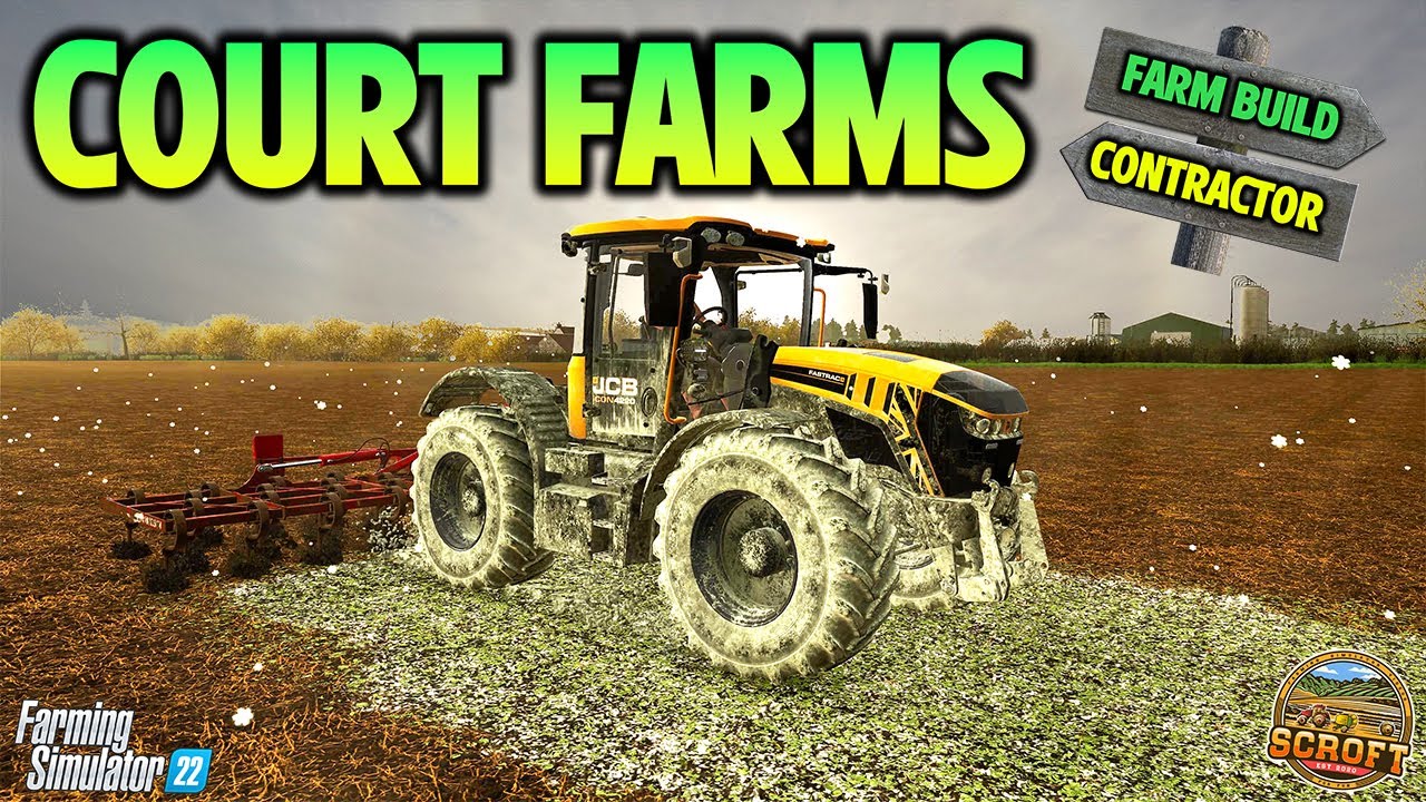 Harrowing The Grass! | FS22 | Court Farms | Episode 10 - YouTube