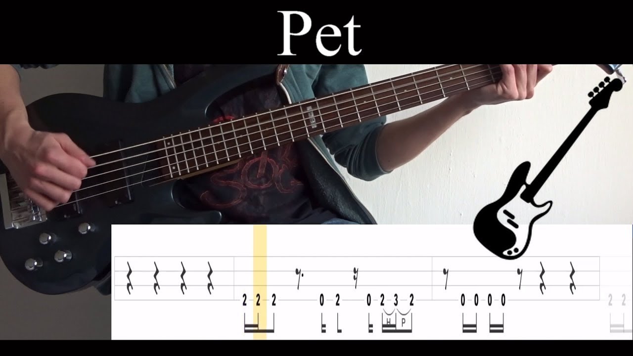 Pet (A Perfect Circle) - (BASS ONLY) Bass Cover (With Tabs) - YouTube