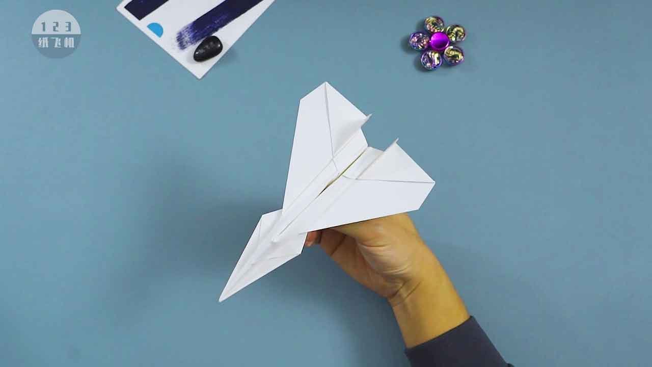 Viper X Simulated Paper Airplane, An Origami Fighter Jet That Can ...