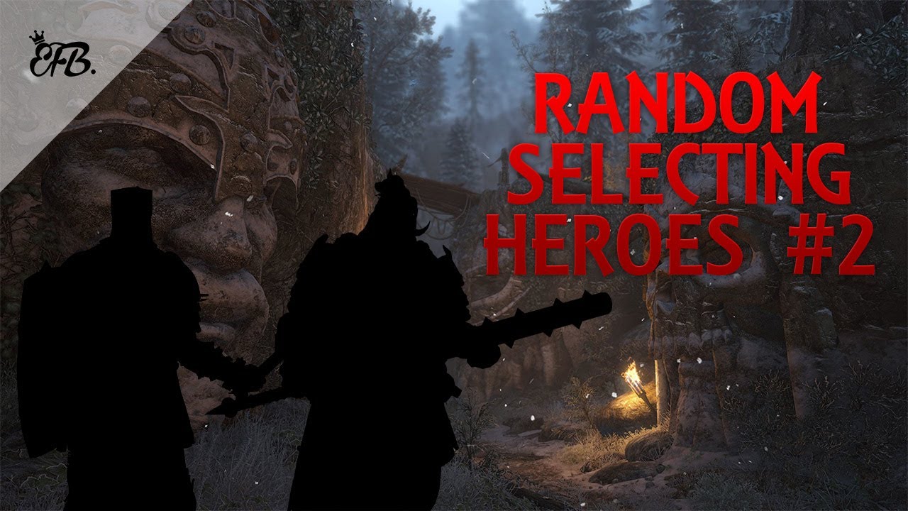 For Honor - Random Selecting Heroes! #2 - YouTube