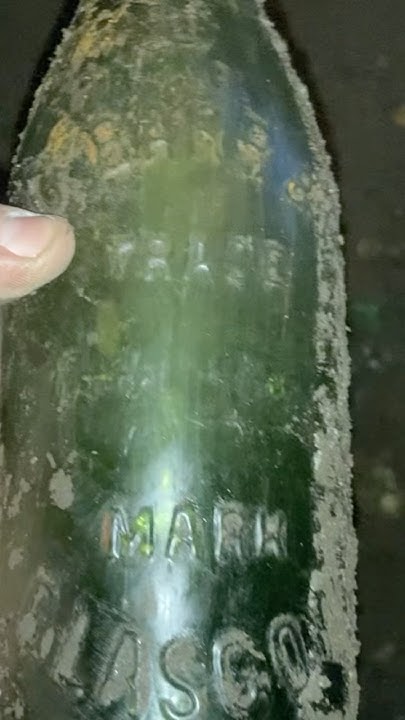 Andrew Barr A G Barr beer bottle Glasgow (irn bru) found Mudlarking & bottle digging Scotland ...