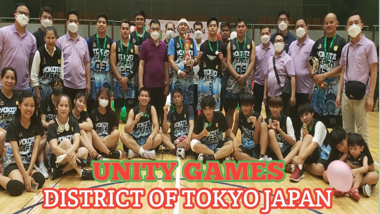 JAPAN UNITY GAMES TOKYO DISTRICT YOKOTA ANG TOKYO LOKAL - YouTube