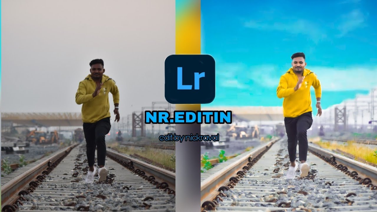 😍Railway track photo editing new concept in lightroom (lr) lightroom ...
