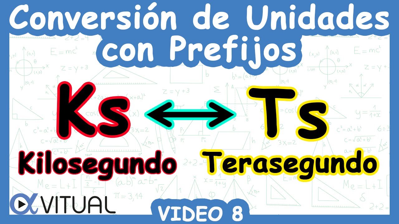  Conversi n De Unidades Con Prefijos ks A Ts Video 8 YouTube