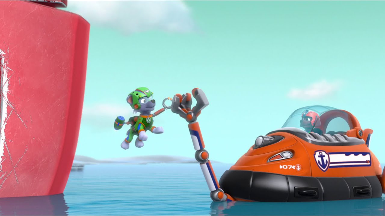 Claw-Five Zuma! - Paw Patrol - YouTube