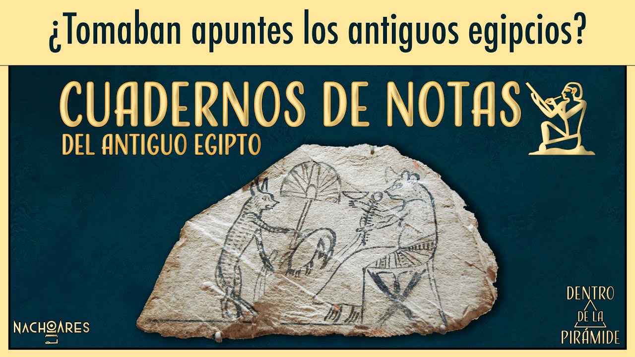 📝 ️ OSTRACA: CUADERNOS DE NOTAS 🖌🖍 de los antiguos egipcios | Dentro de ...