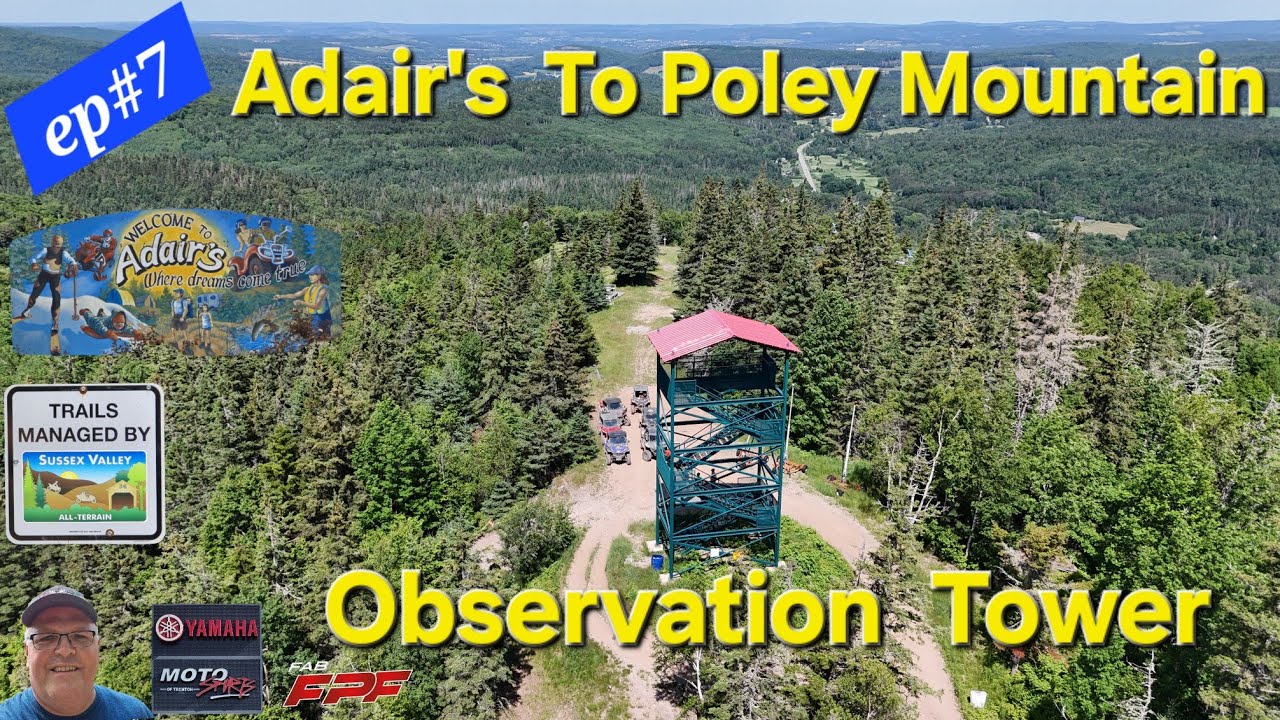 ep#7/ Adairs Wilderness Lodge To Poley Mountain Observation Tower ! New ...