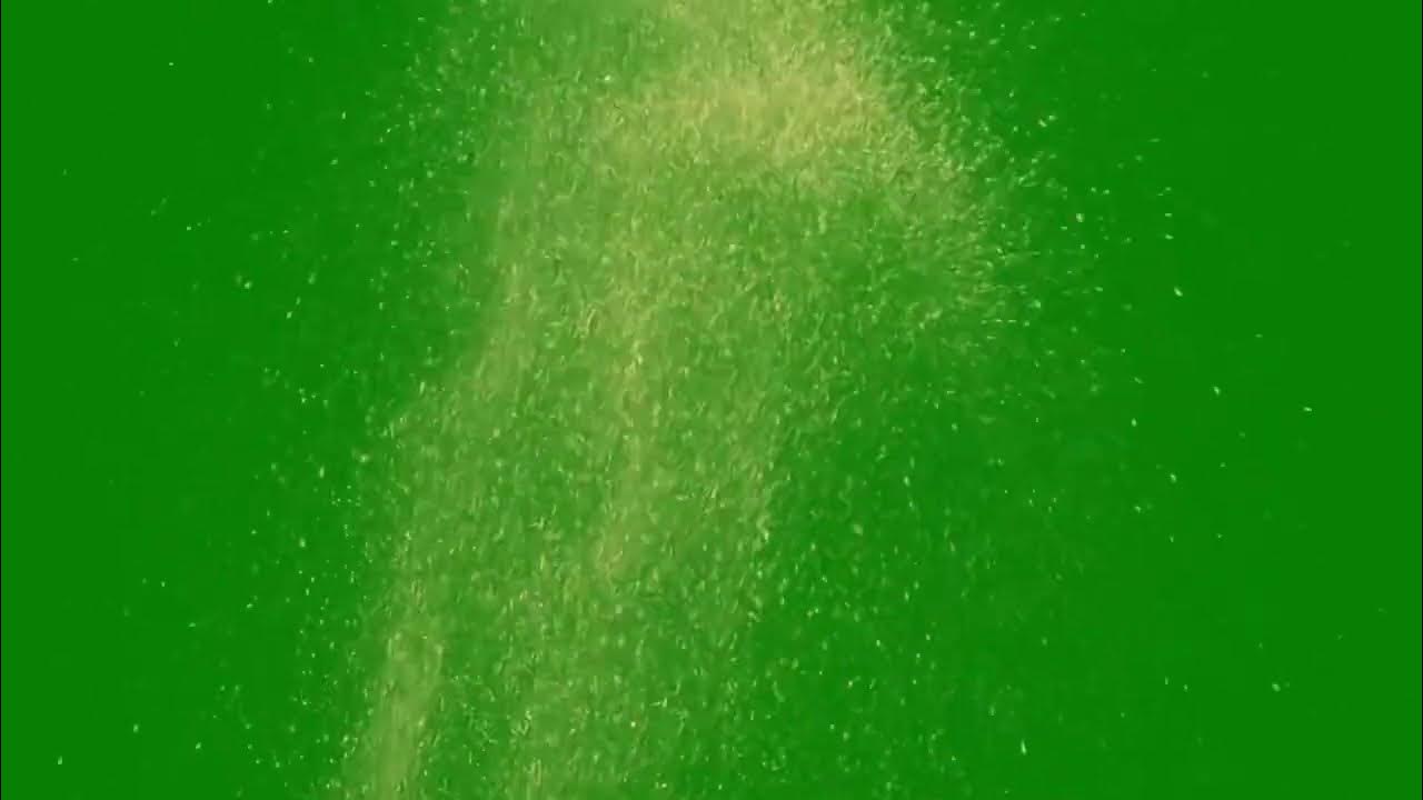 Green Screen Gold Dust effects video [Copyright free] - YouTube