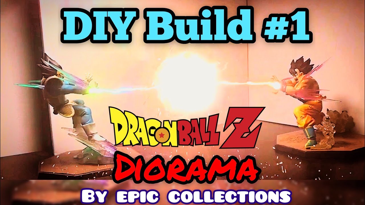 Epic Collections - DIY Build #1 - Dragon Ball Z Diorama Lamp - YouTube