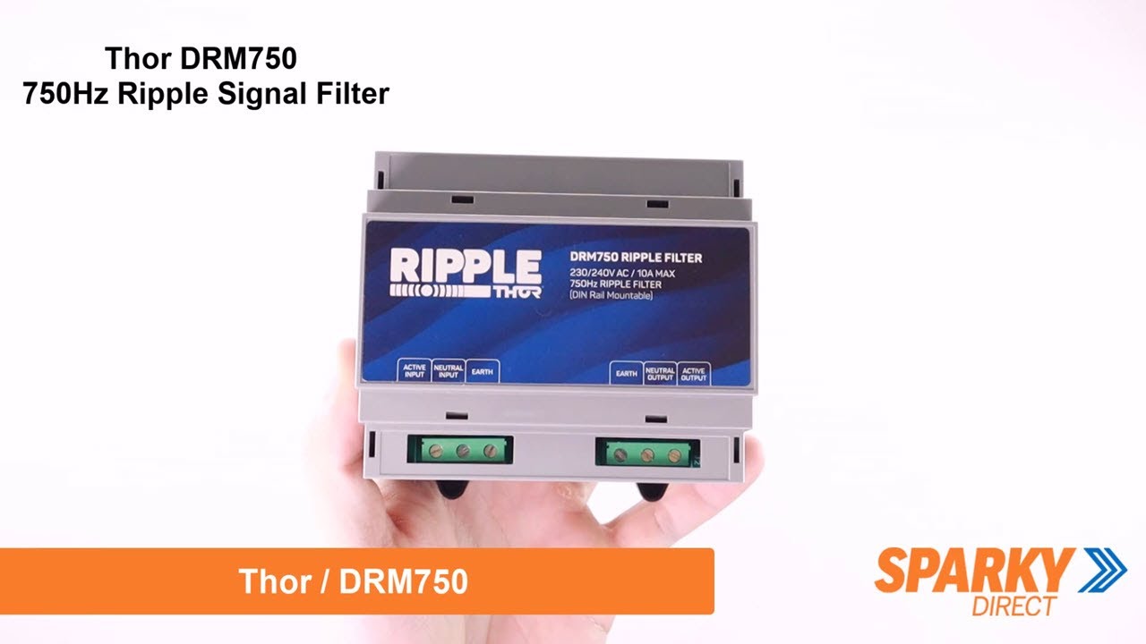 Thor DRM750 | 750Hz Ripple Signal Filter - YouTube