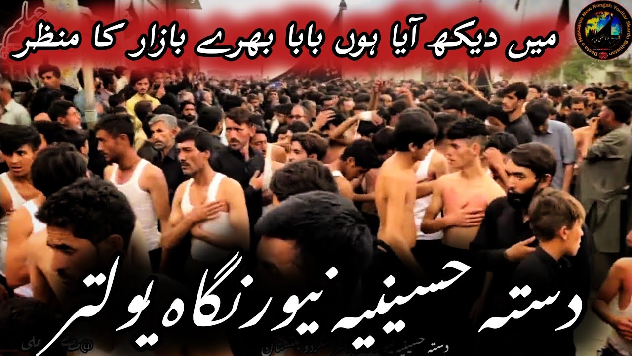 Main Dekha Aaya Hun Baba | Dasta e Hussainia | Chehlum e Hussain as ...