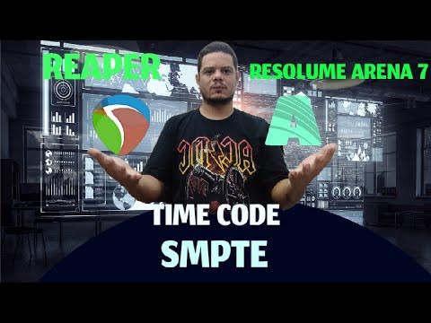 Como Sincronizar Time Code no Resolume Arena com Reaper | Tutorial Completo - YouTube