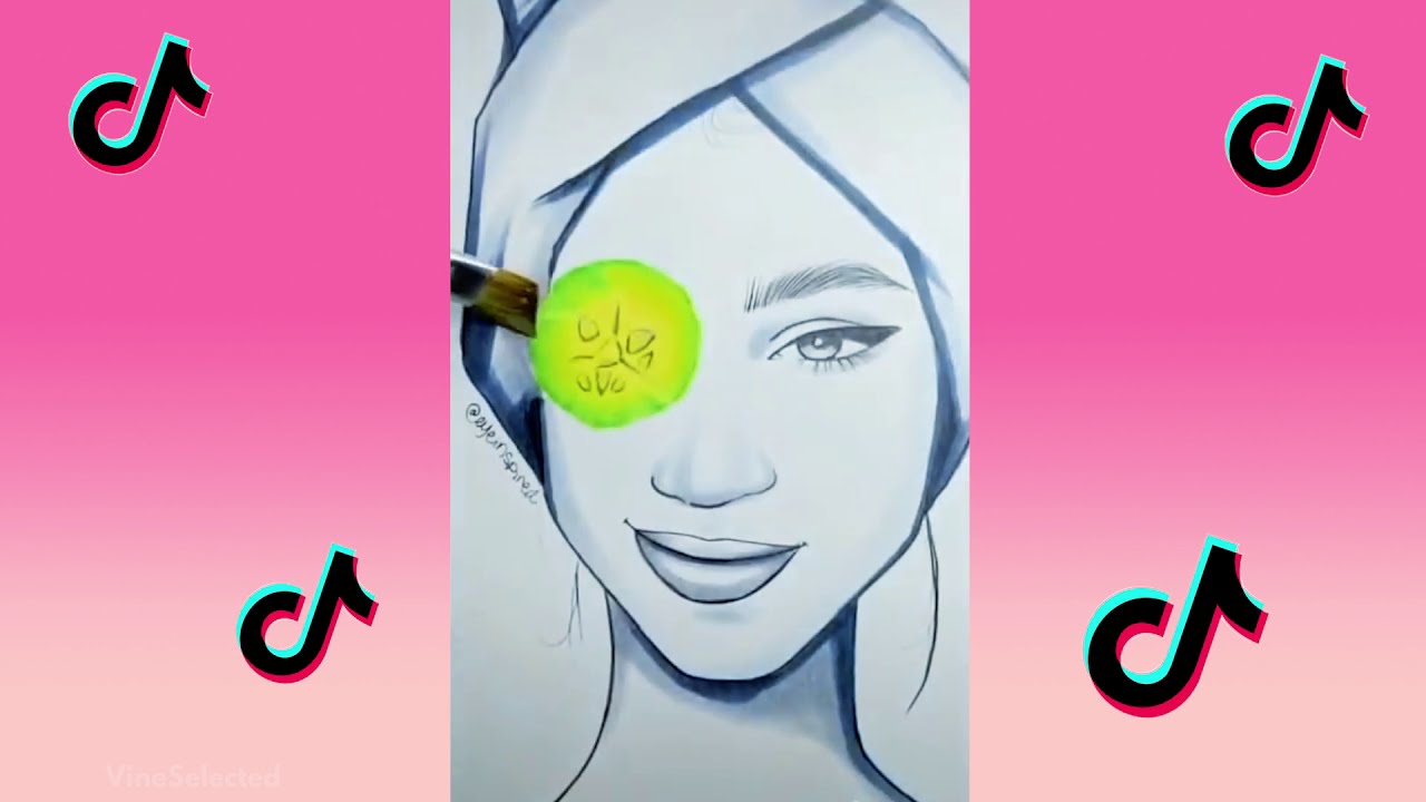 Beautiful TikTok Art to Brighten up Your Day - YouTube