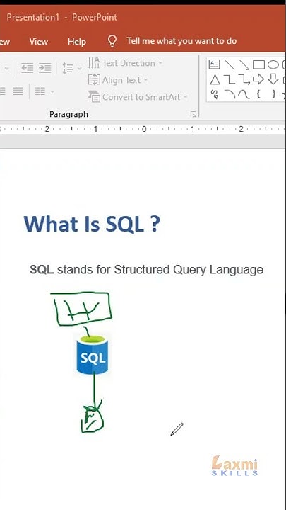 What Is SQl In Telugu | SQL Telugu - YouTube