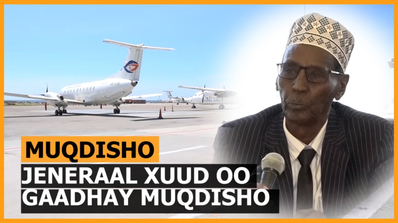 Diyaarad Sidday Jeneraal Ka Goostay Ciidamada Soomaaliya Ayaa Muqdisho ...