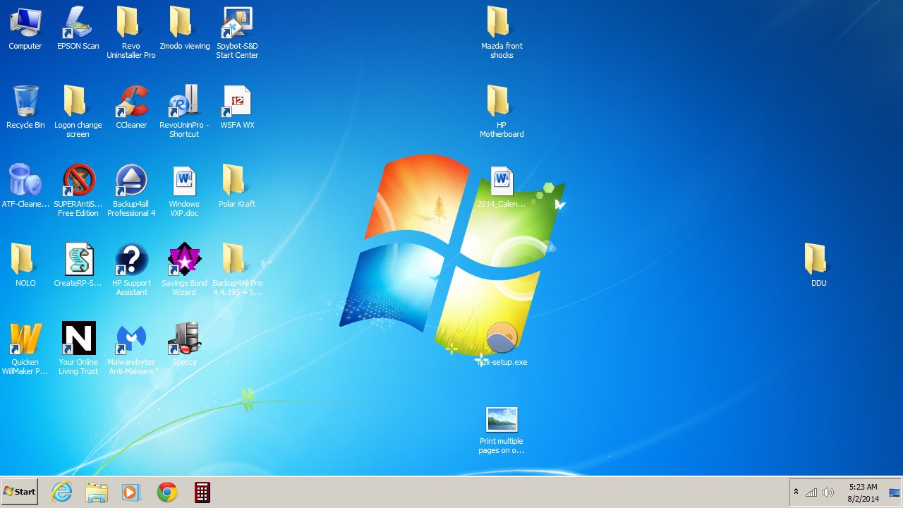 How to get rid of a display that is too large - YouTube