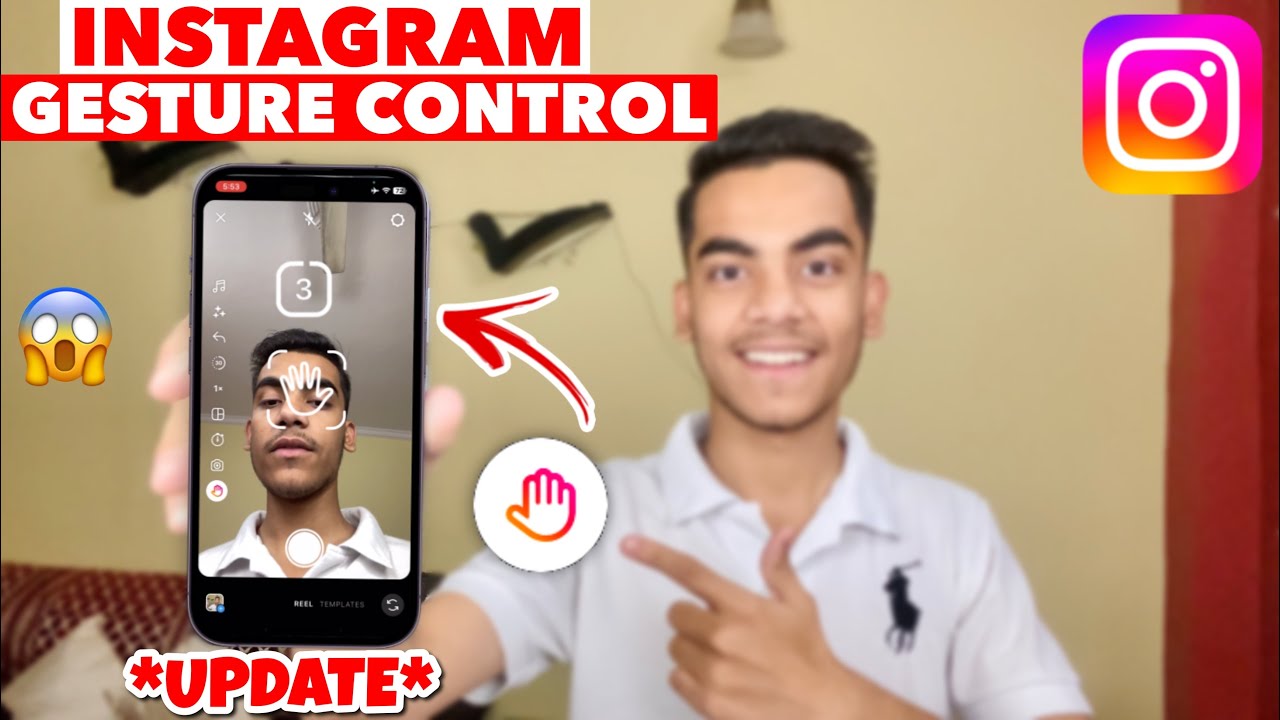 Instagram Reels Gesture Control Feature | How To Use Gesture Control on ...