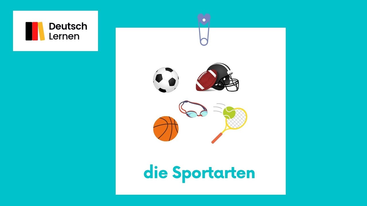 Goethe Zertifikat A1 Wortschatz die Sportarten - YouTube