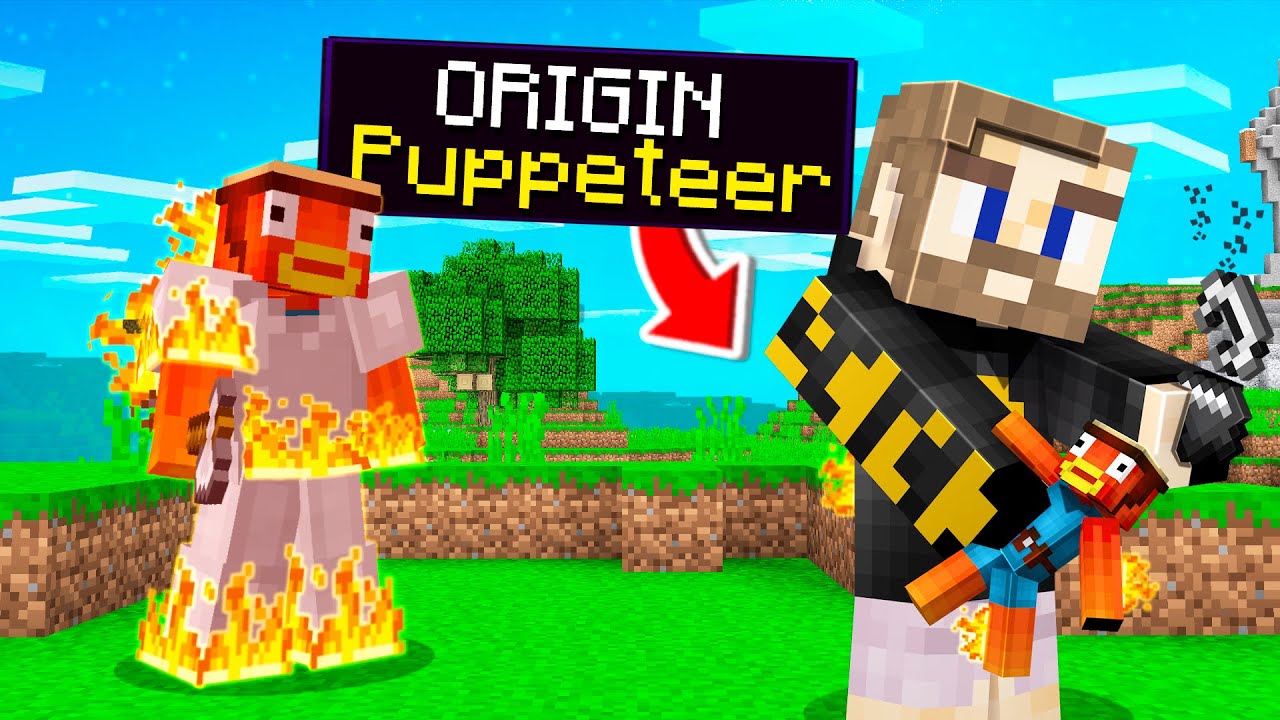 Minecraft Manhunt, but I'm a Puppeteer... - YouTube