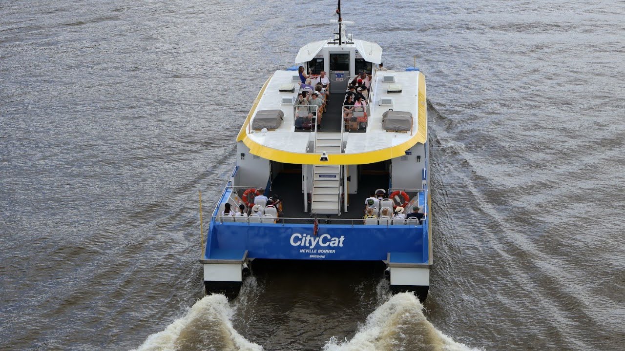 12 Hours in Brisbane, Australia | CityCat Ferry Tour on the Brisbane ...