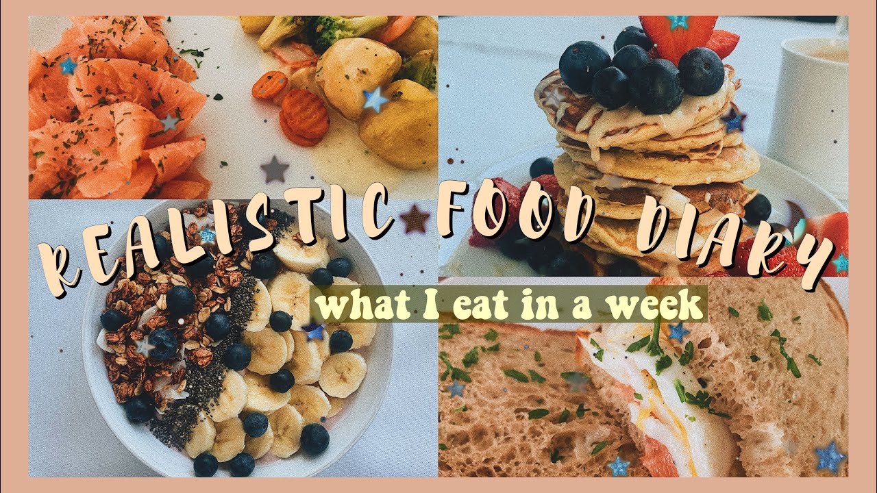 REALISTISCHES UNI FOOD DIARY 🍝🥗🍪 | eine Woche | Was esse ich wirklich ...