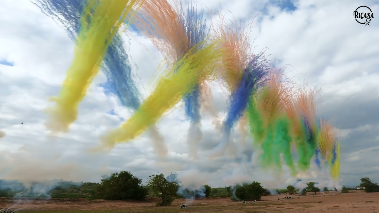 Single Shot - Colored Smoke Comets 30 mm - RICASA - Ricardo Caballer ...
