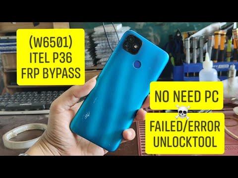 All Itel P36 (W6501) FRP BYPASS / No need PC - YouTube