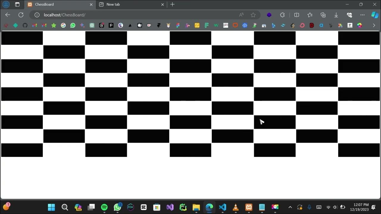 How to create ChessBoard in php - YouTube