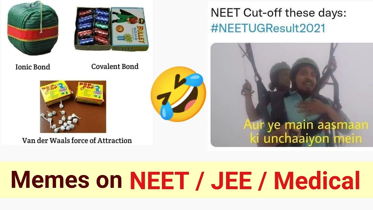 #15 Memes On NEET & Medical Students | PCMB memes | Funny NEET JEE ...