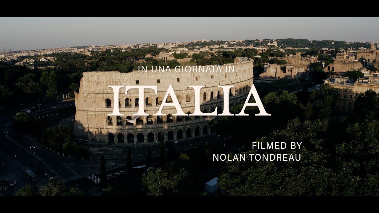 30 Minutes of Italy by Drone - 4K DJI Mavic Pro | "On a Day in Italy ...