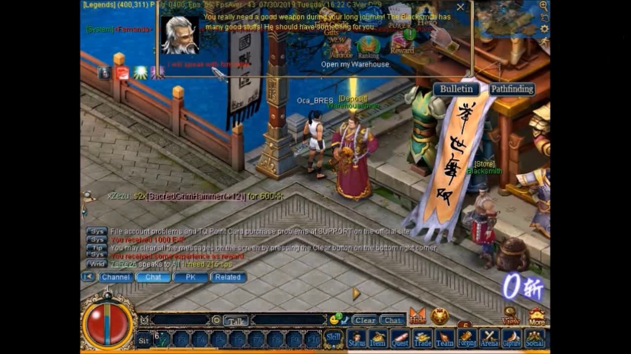 (MMORPG)Conquer Online 3.0 PC Gameplay(The Archer_O Arqueiro) - YouTube