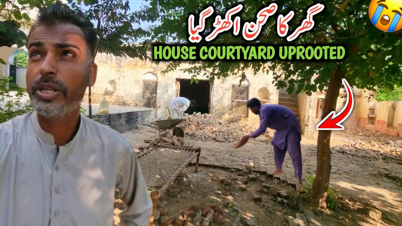 House Courtyard Uprooted || House Courtyard Design Low Budget || Ghar ...