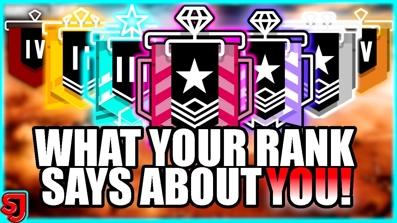 What Your RANK Says About YOU pt 2 | Rainbow Six Siege - YouTube