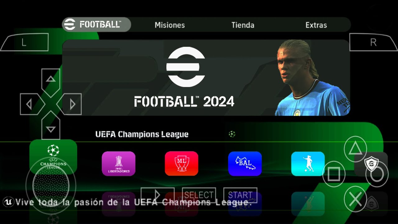 eFootball 24 Mobile | PES 24 - (PPSSPP) Original Graphics PS5 Camera ...