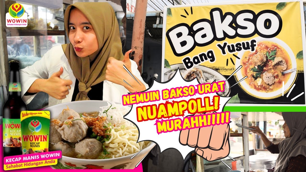 MANTAP! SIKAT BAKSO BANG YUSUF, HIDDEN GEM DI TRENGGALEK - YouTube