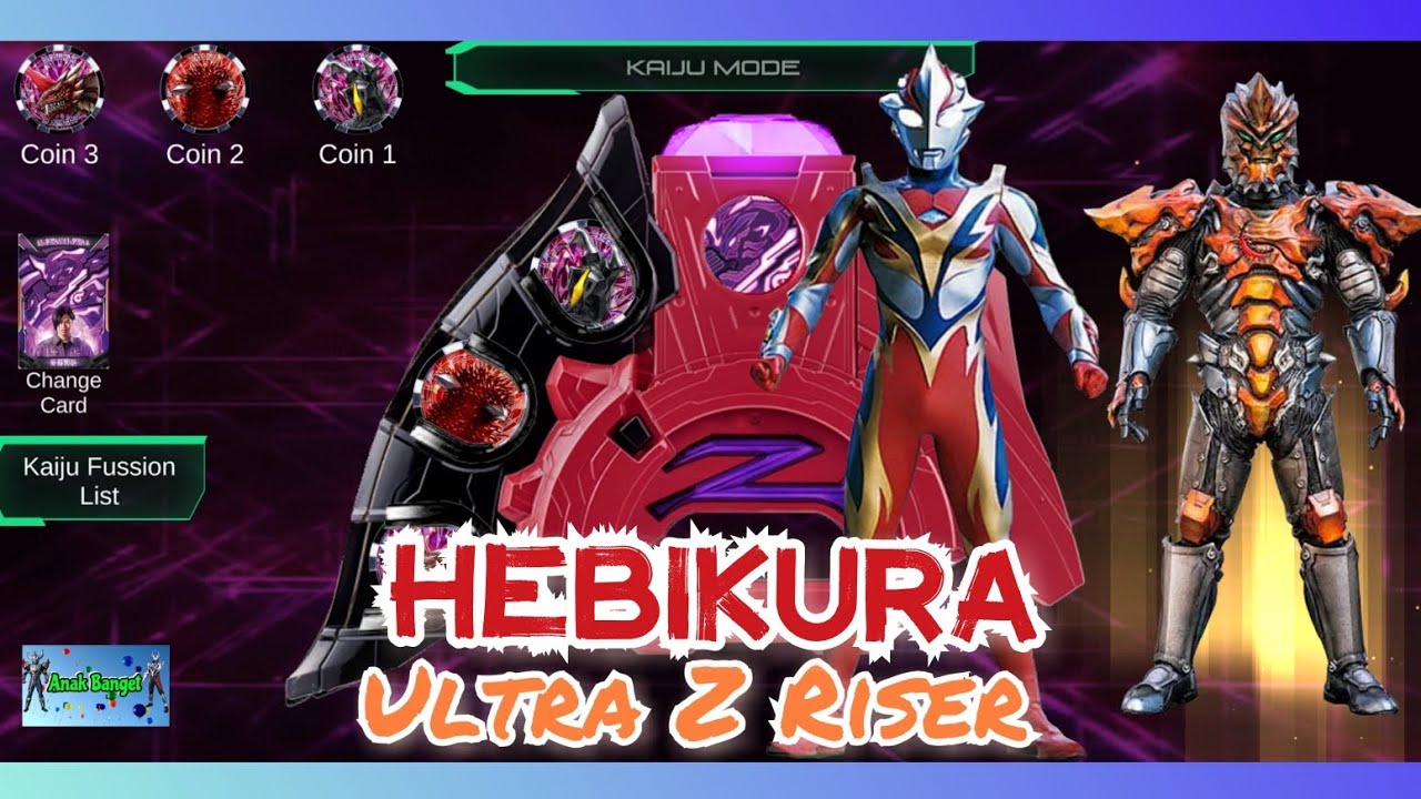 Ultraman Hebikura Ultra Z Riser - YouTube