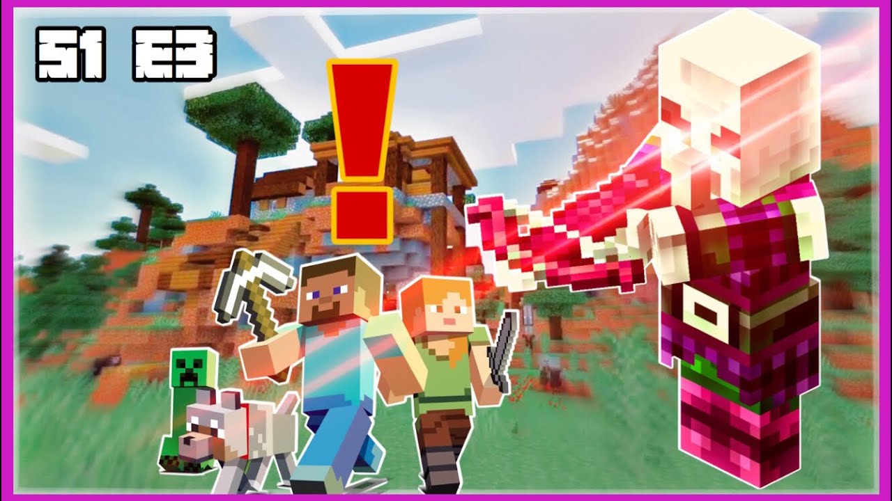 The Hardest Raid In Minecraft!??!!! | Minecraft | S1 E3 - YouTube