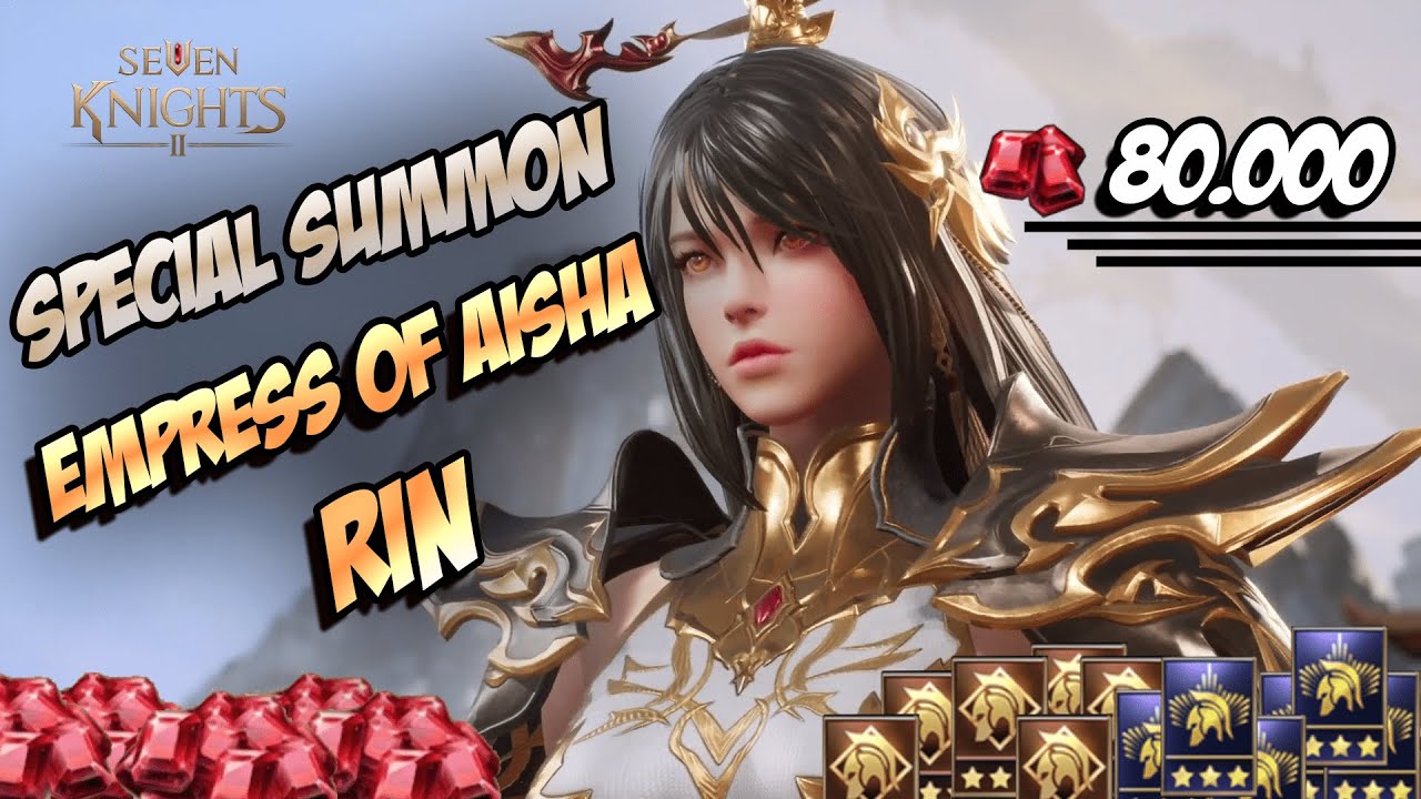 80K Rubies for RIN!!!! - Seven Knights 2 (PC) - YouTube