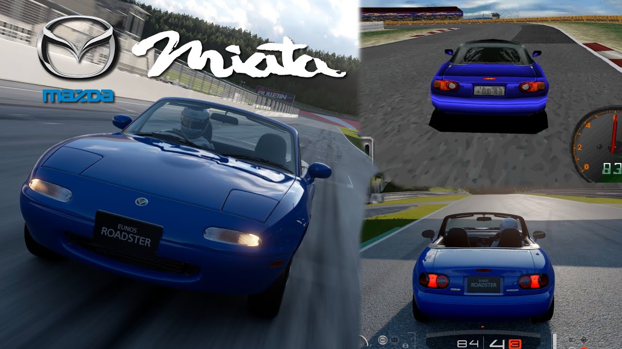 Mazda MX-5 Miata (NA) in Racing Games - YouTube