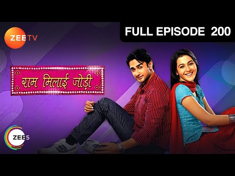 Ram Milaaye Jodi - Full Ep - 200 - Bharati, Sweety, Mona, Anukalp, Vimmy, Goldie - Zee TV