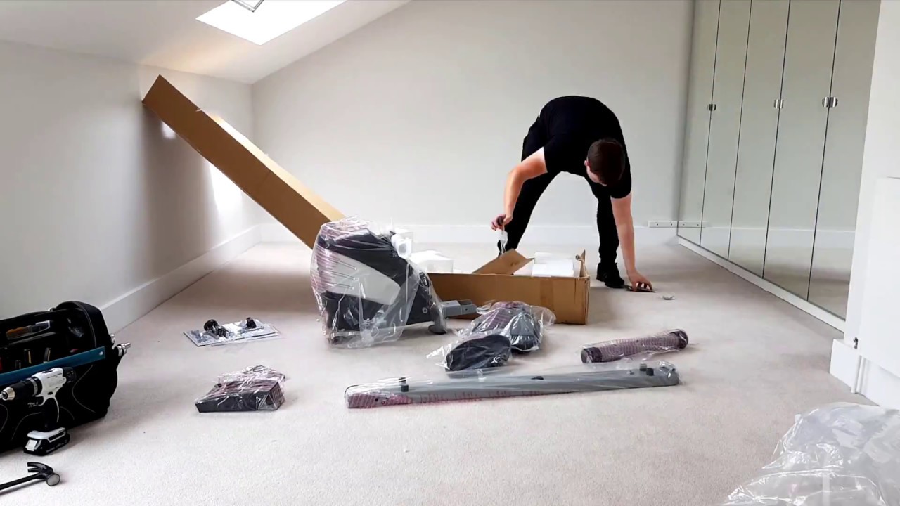 Flat Pack Professionals - JLL Rowing Machine Time-Lapse! #006 - YouTube