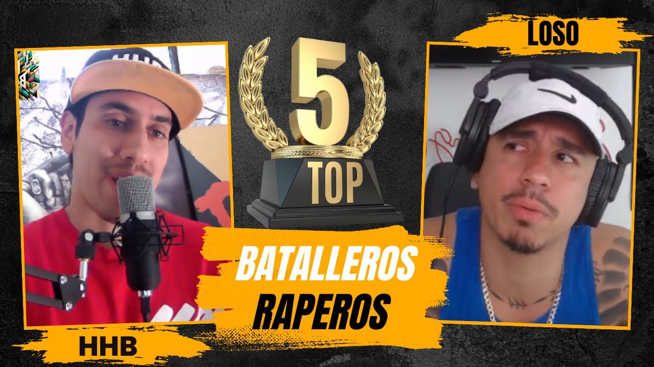 Loso 🇨🇴🇵🇷 da su TOP 5 de BATALLEROS Y RAPEROS - YouTube