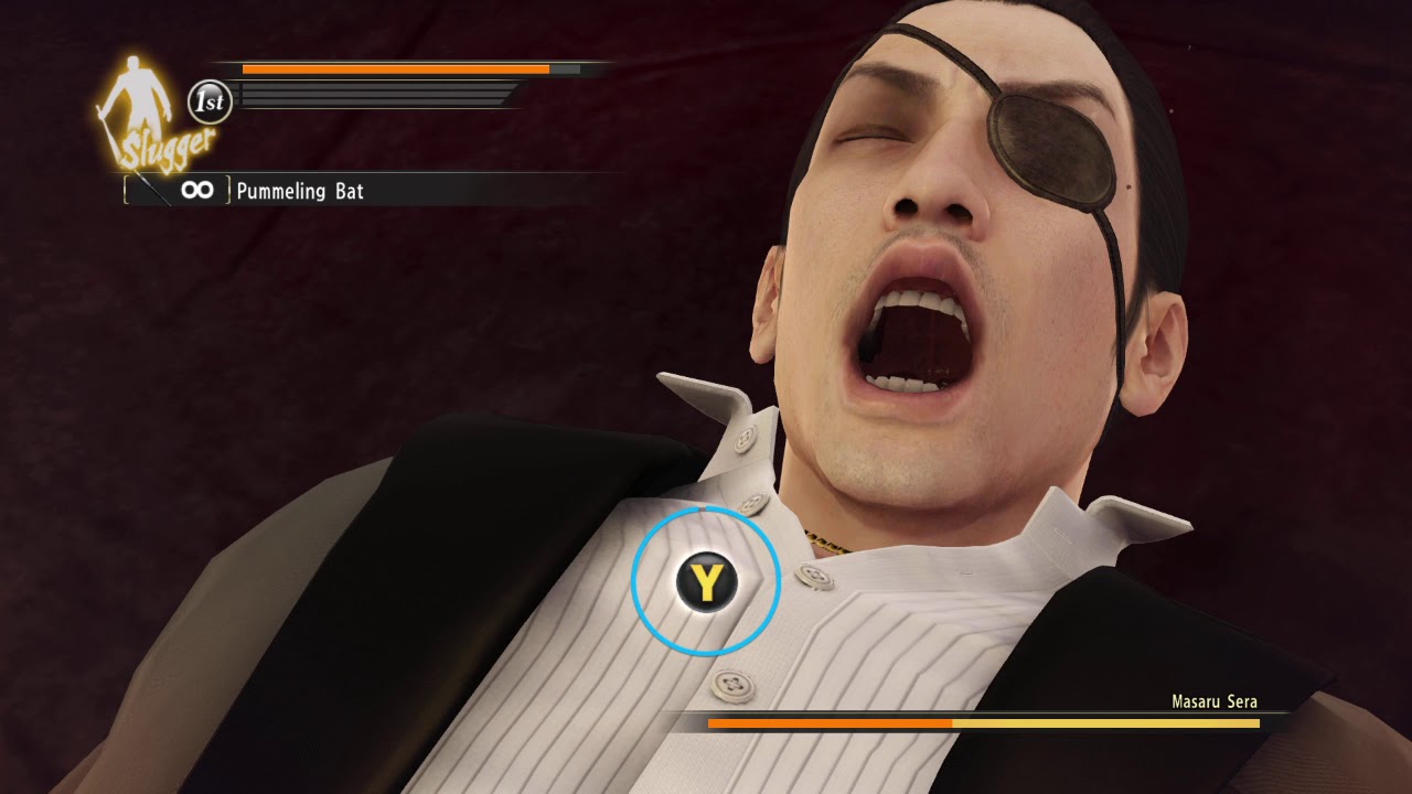 Yakuza 0 - VS Masaru Sera - YouTube